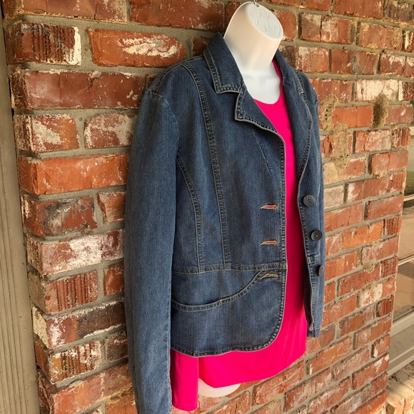 INC International Concepts | Jackets & Coats | Inc Medium Wash Denim ...